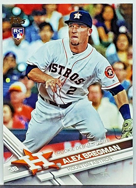 Alex Bregman Rookie Debut Rookie 2017 Topps Update #US150 Astros RC ...