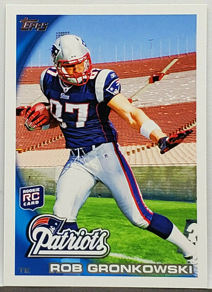 Rob Gronkowski Rookie! 2010 Topps #148 New England Patriots Tight-End ...