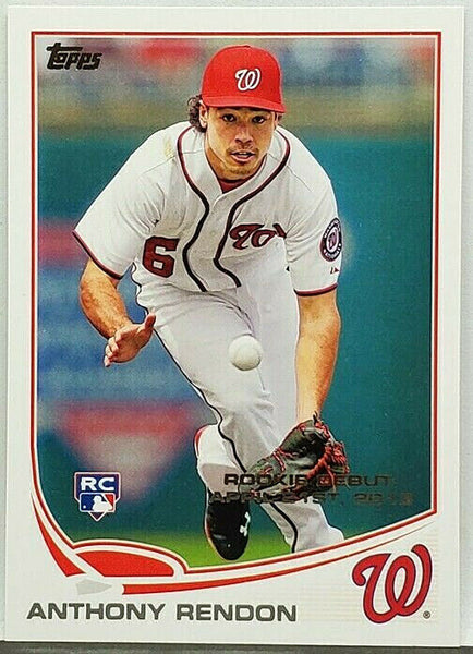 Anthony Rendon Rookie Debut 2013 Topps Update #US233, Nationals ...