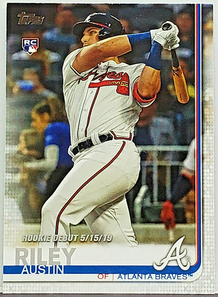 Austin Riley Rookie Debut 2019 Topps Update #US252, Braves, Slugger ...